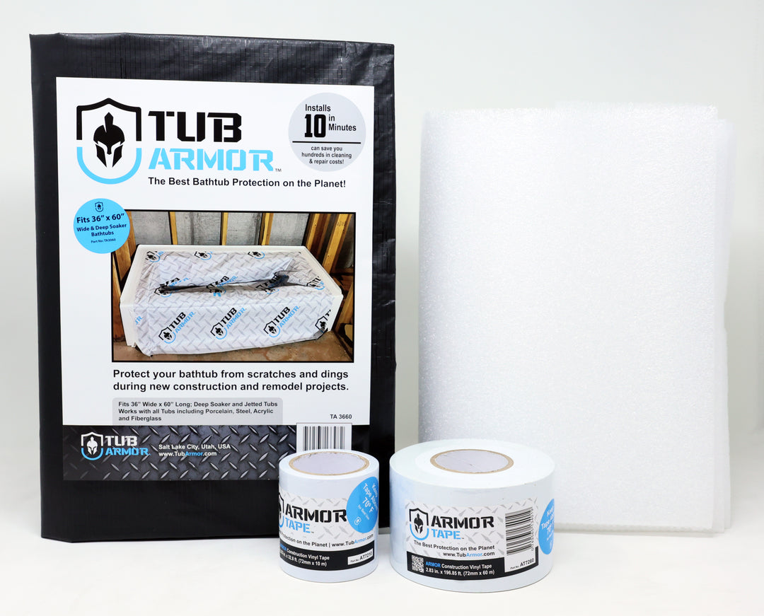 Tub Armor™ | Ultimate Bathtub Protection for Contractors